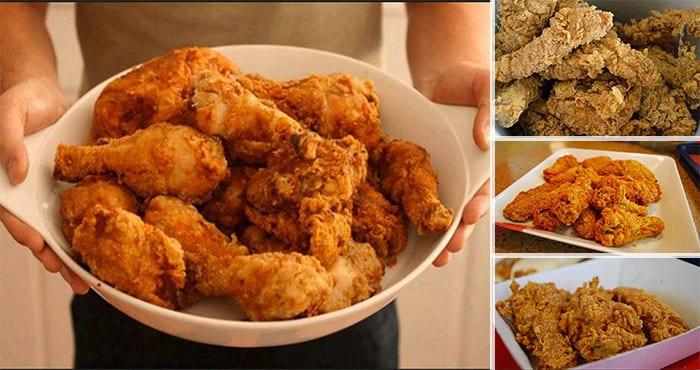 Receta pollo frito al estilo Kentucky Fried Chicken