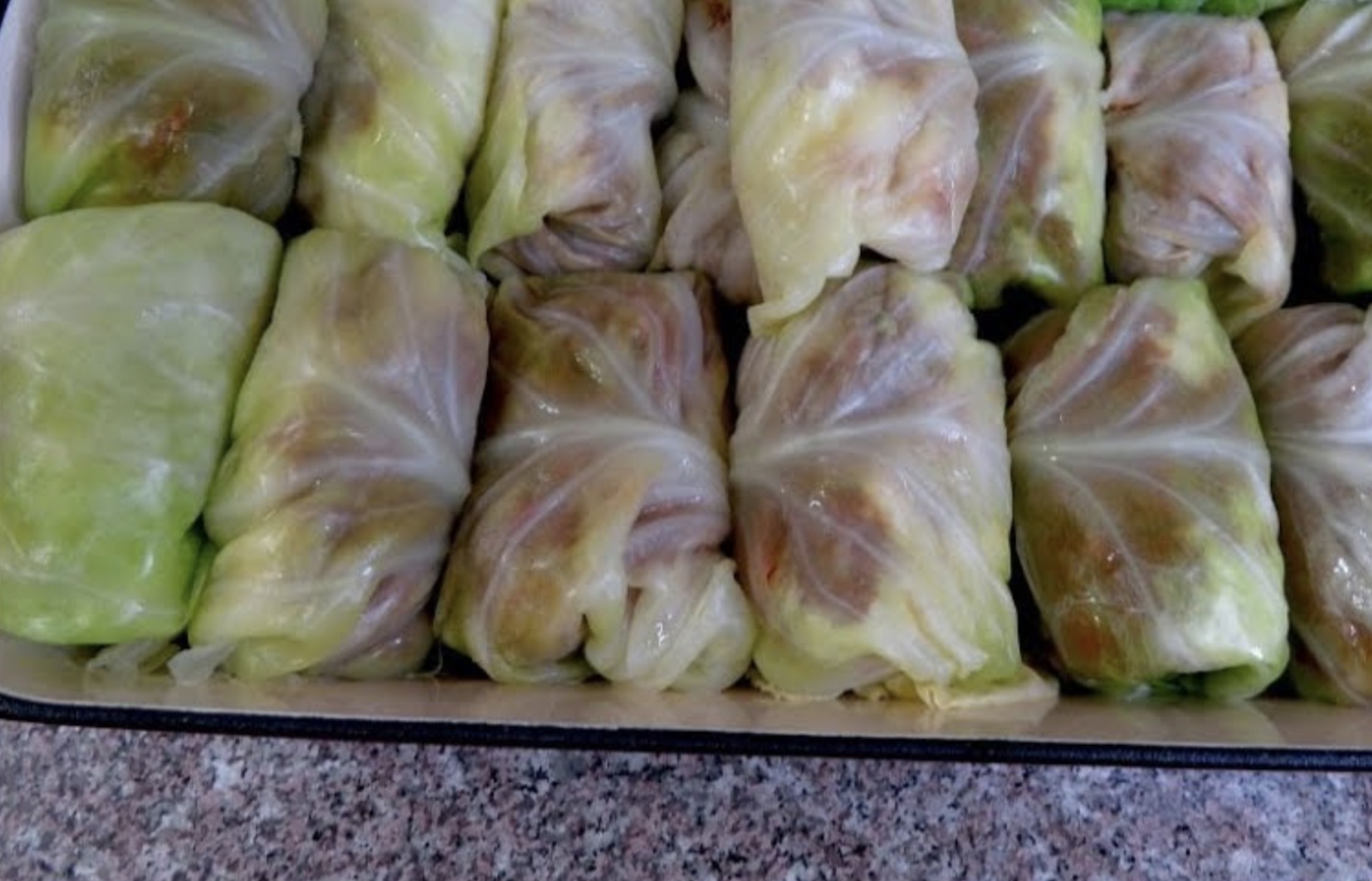 Cómo hacer rollitos arabes de col relleno con carne molida y queso ...