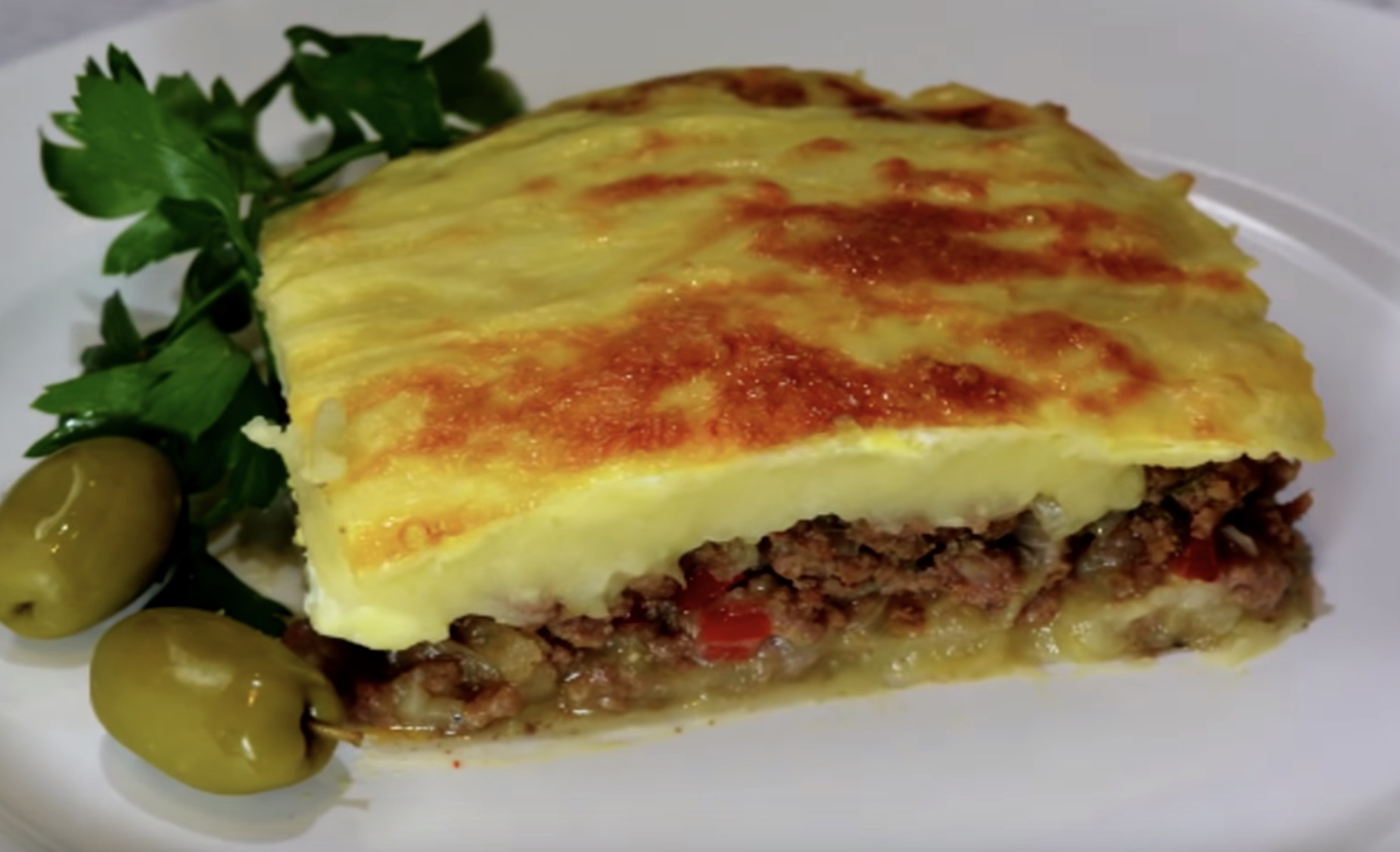 Pastel De Papa Casero Muy Delicioso Hecho Por La Abuela Bien Sabroso