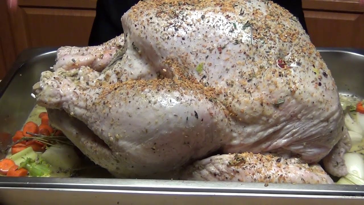Como hacer el sazón para un pavo al horno