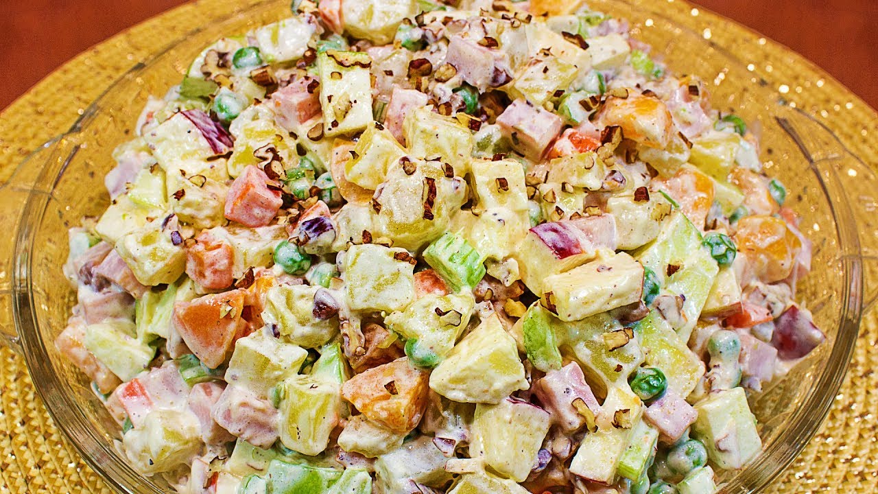 Como hacer una deliciosa ensalada navideña en casa