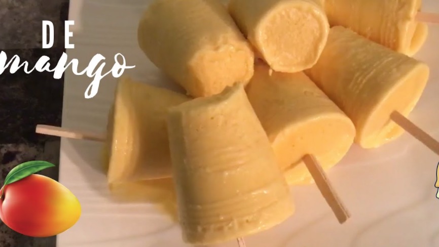 Paletas de mango super deliciosas y fáciles de hacer, menos de 15 minutos
